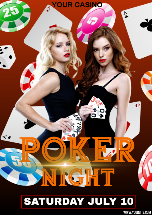 poker Template | PosterMyWall