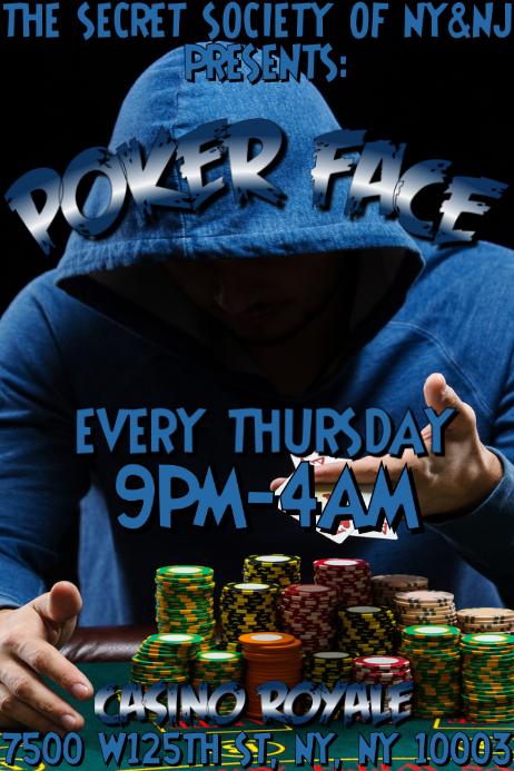 POKER Template | PosterMyWall