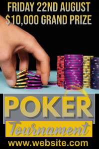 Poker Template | PosterMyWall