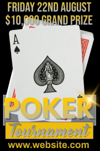 Poker Template | PosterMyWall