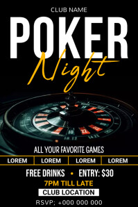 Poker Template | PosterMyWall