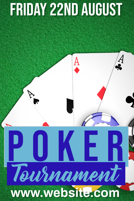 Poker Template | PosterMyWall
