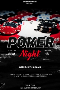 Poker Run Flyer Template | PosterMyWall