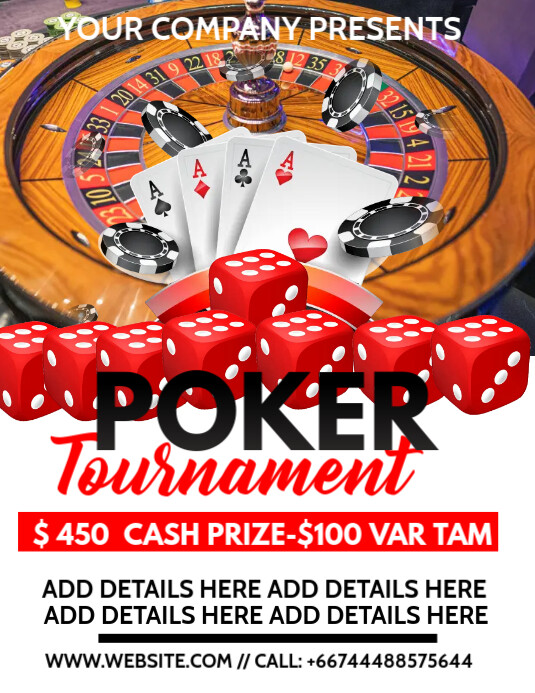 Plantilla de poker night flyer (1) | PosterMyWall