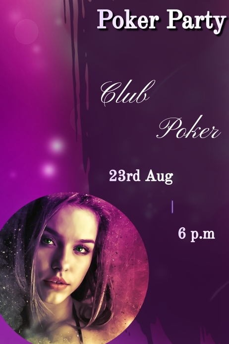 Poker Party Poster Template | PosterMyWall