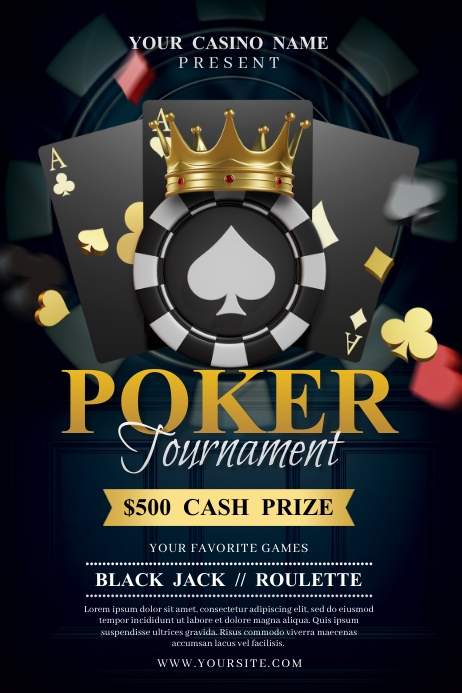 Poker Tournament Social Media Post Template | PosterMyWall
