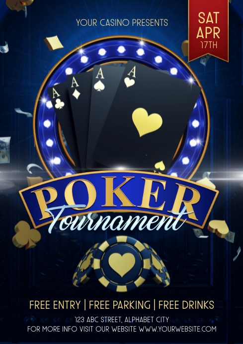 Poker Tournament Template | PosterMyWall