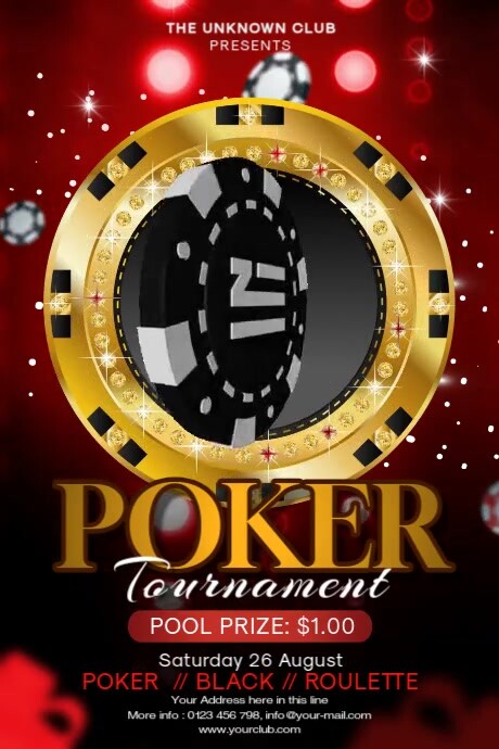 Poker Tournament Video Template | PosterMyWall