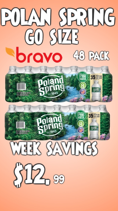 Plantilla de polan spring go size 48 pack | PosterMyWall
