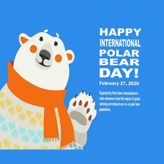 Polar bear day Template | PosterMyWall