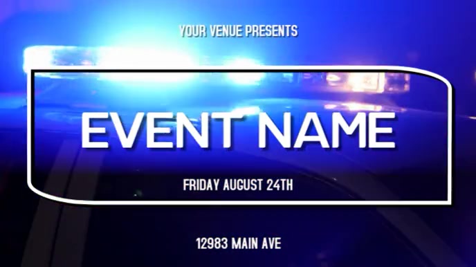 Police Template | PosterMyWall