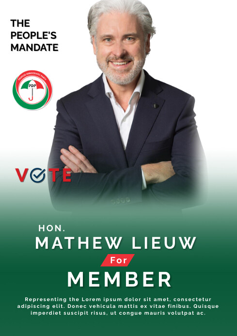 Copy of POLITCAL POSTER | PosterMyWall