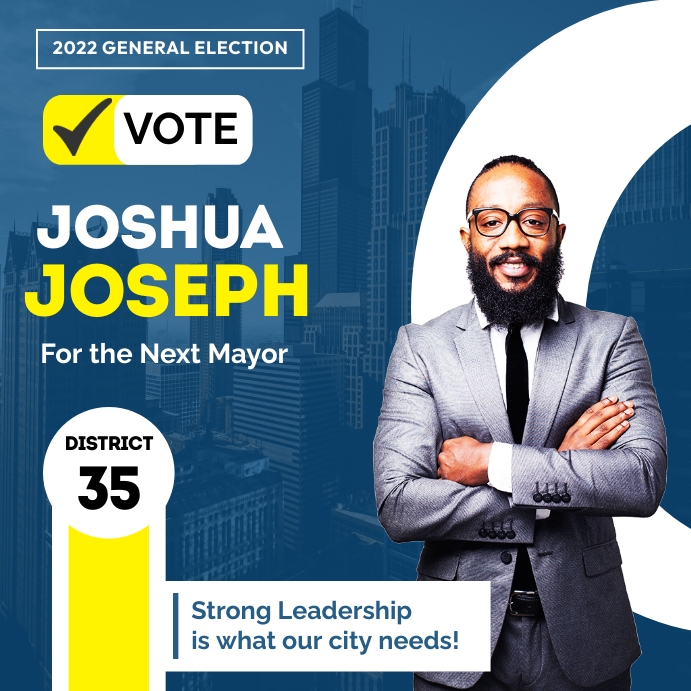 POLITICAL CAMPAIGN FLYER Template | PosterMyWall