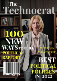 POLITICAL Fashion Book Cover Printable Template | PosterMyWall