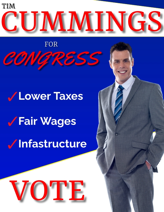 Political Flyer Template | PosterMyWall
