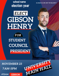 POLITICAL POSTER Template | PosterMyWall