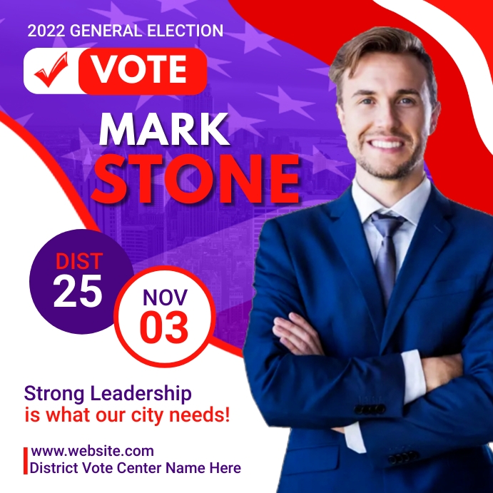 Poster Politik Templat | PosterMyWall