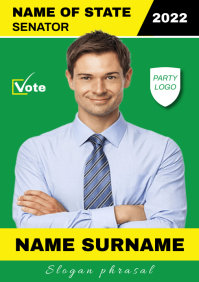 POLITICAL POSTER Template | PosterMyWall