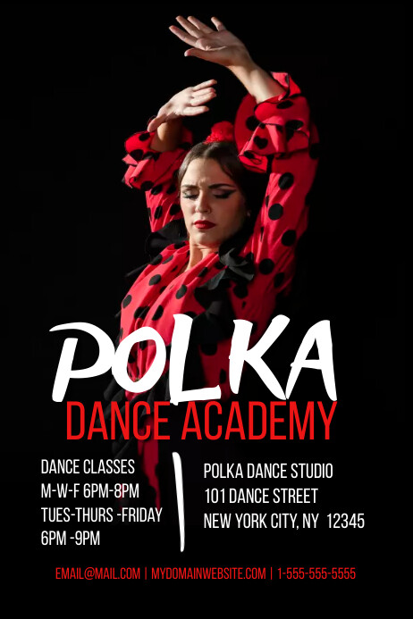 Polka Dance Template | PosterMyWall