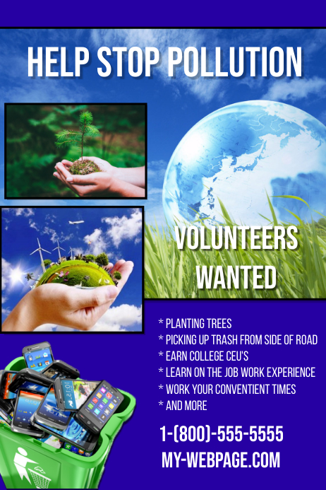 Pollution Template | PosterMyWall