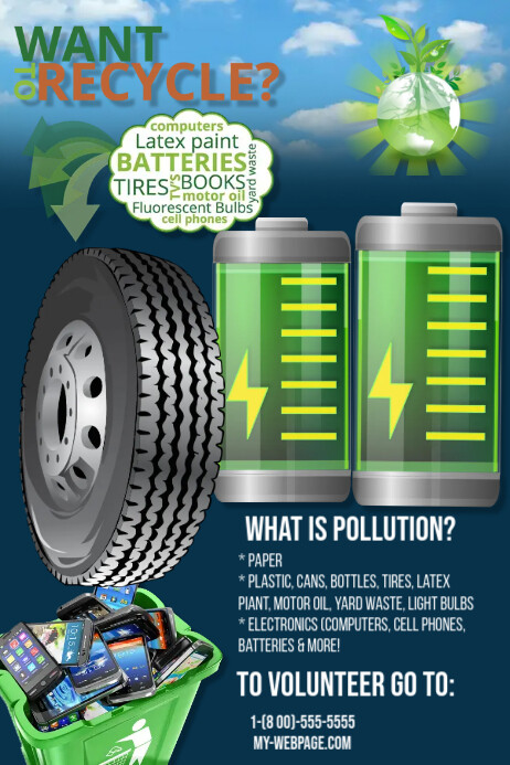 Pollution Template | PosterMyWall