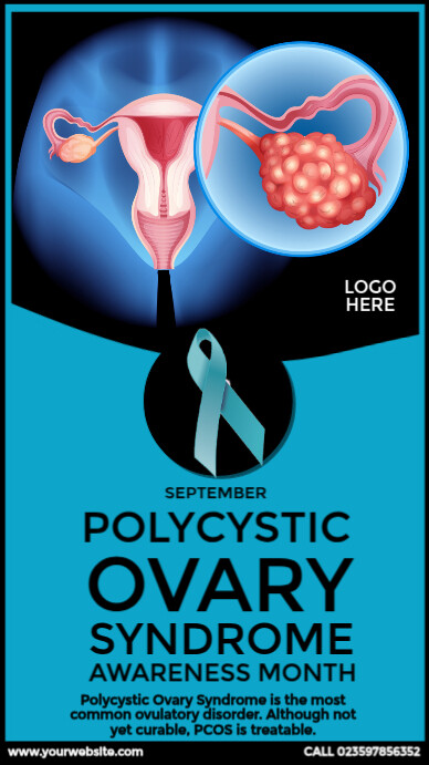 Polycystic Ovary Syndrome Awareness Month Design Templat | PosterMyWall
