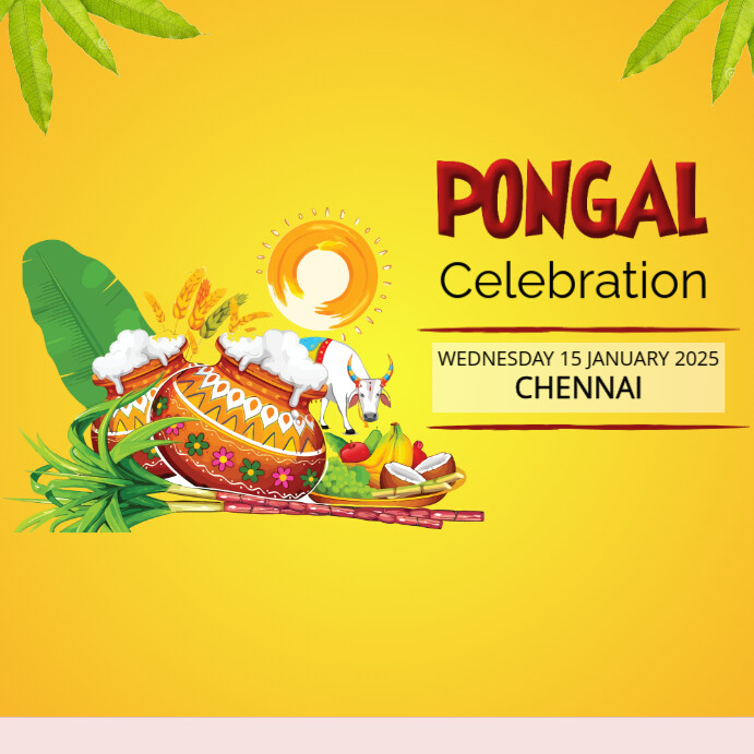 Copy of pongal celebration post | PosterMyWall