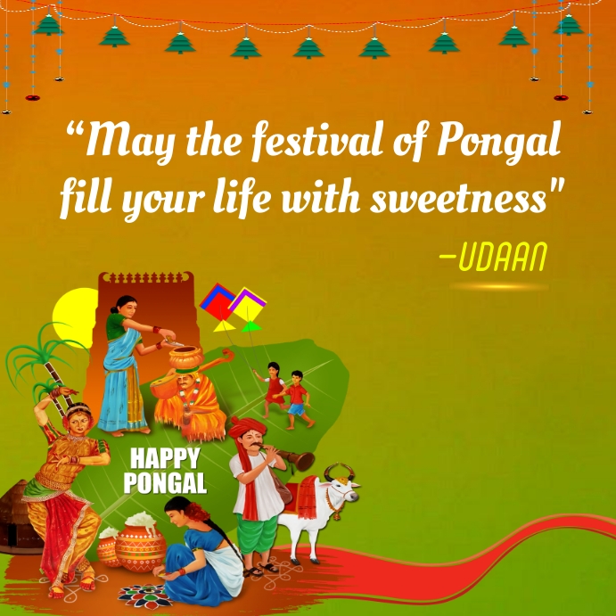 Pongal Template | PosterMyWall