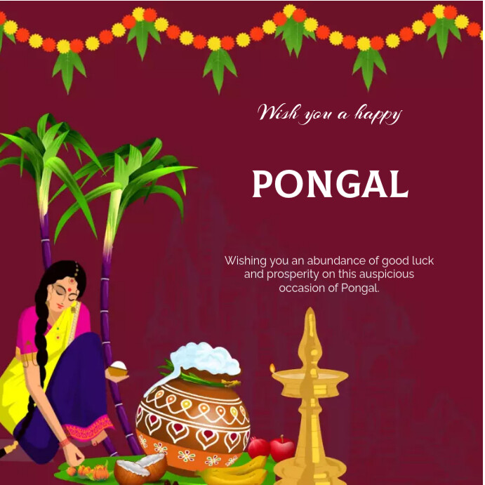 Pongal Template | PosterMyWall