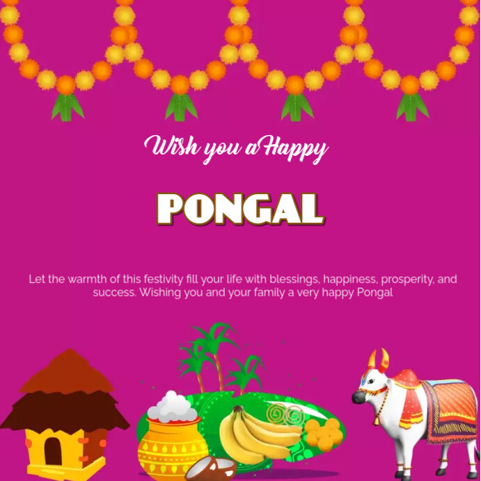Pongal Template | PosterMyWall