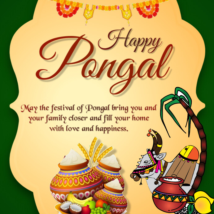 Pongal Template | PosterMyWall