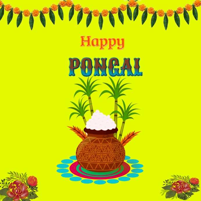 PONGAL Template | PosterMyWall