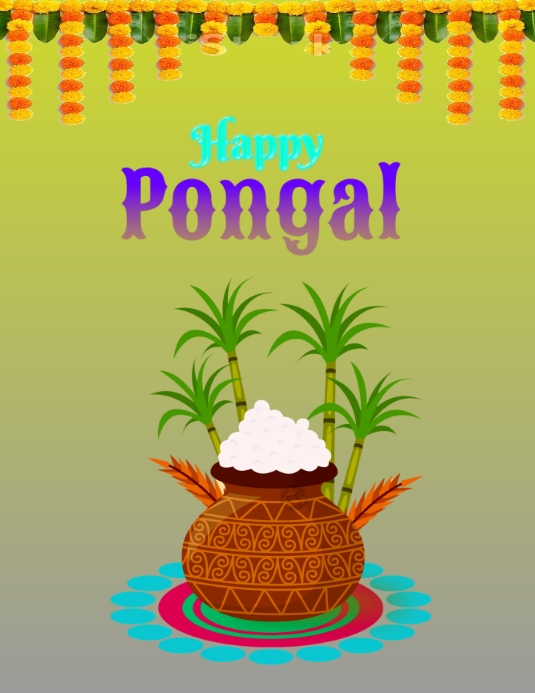 PONGAL Template | PosterMyWall