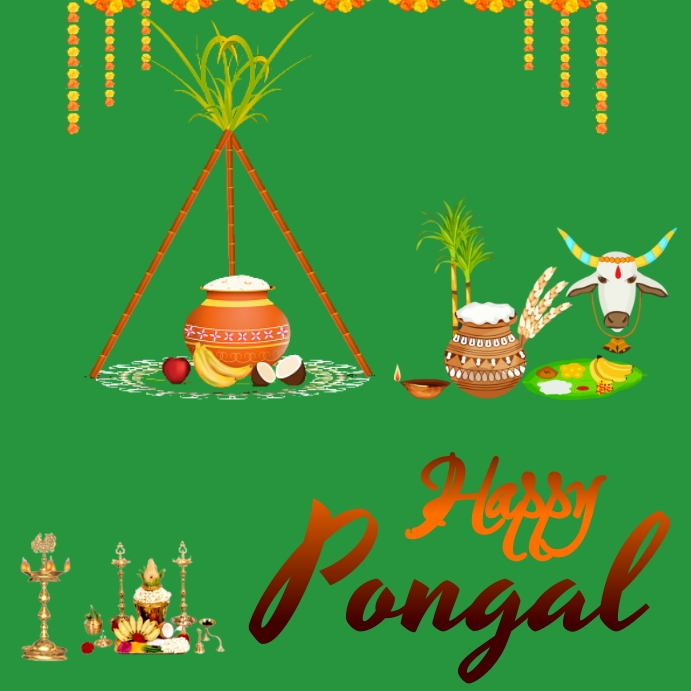 Pongal Template | PosterMyWall