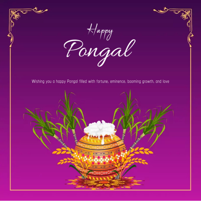 Pongal Template | PosterMyWall