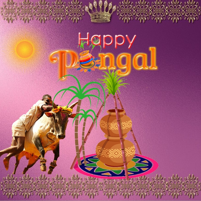 PONGAL Template | PosterMyWall