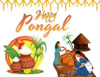 Happy Pongal Flyer Template | PosterMyWall