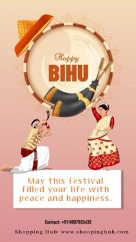 Happy Bihu Template | PosterMyWall