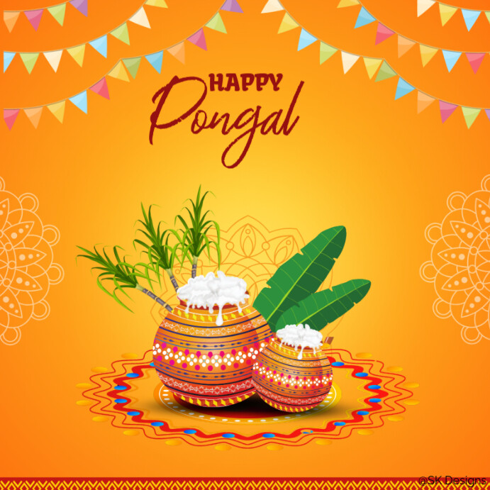 Copy of Pongal wishes | PosterMyWall