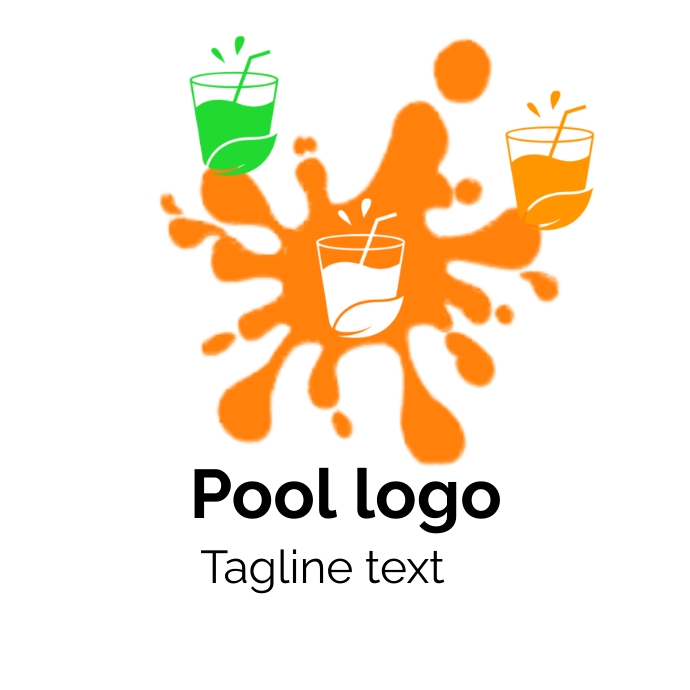 Pool & digital logo Template | PosterMyWall