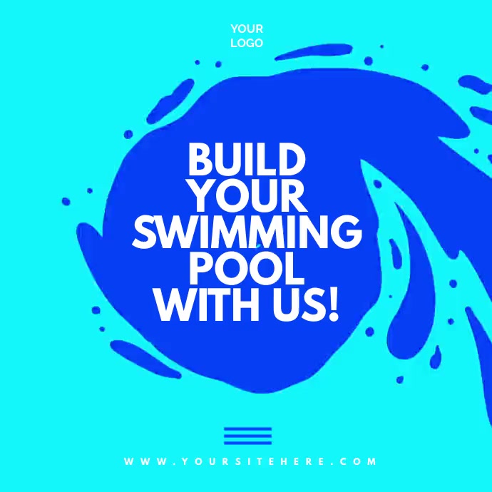 Pool ad Template | PosterMyWall