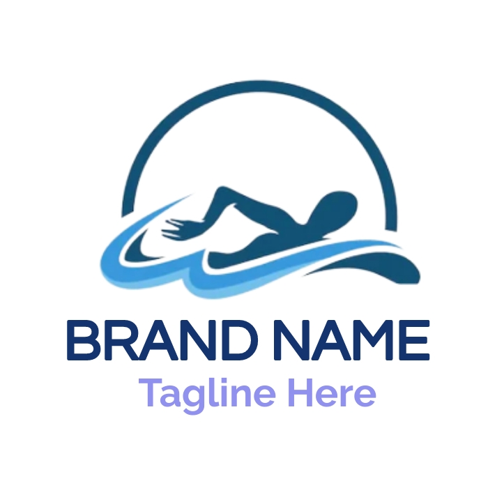 pool logo swimming icon pswimming pool logo, Template | PosterMyWall