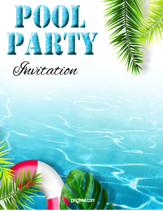 pool party Template | PosterMyWall