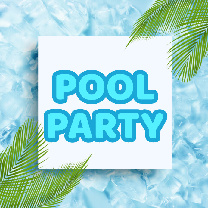 Pool Party Template | PosterMyWall