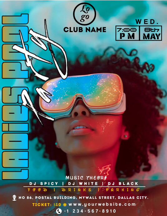 Pool party template | PosterMyWall