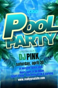 Plantilla de Pool Party | PosterMyWall
