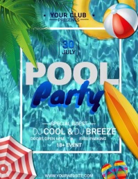 POOL PARTY FLYER Template | PosterMyWall
