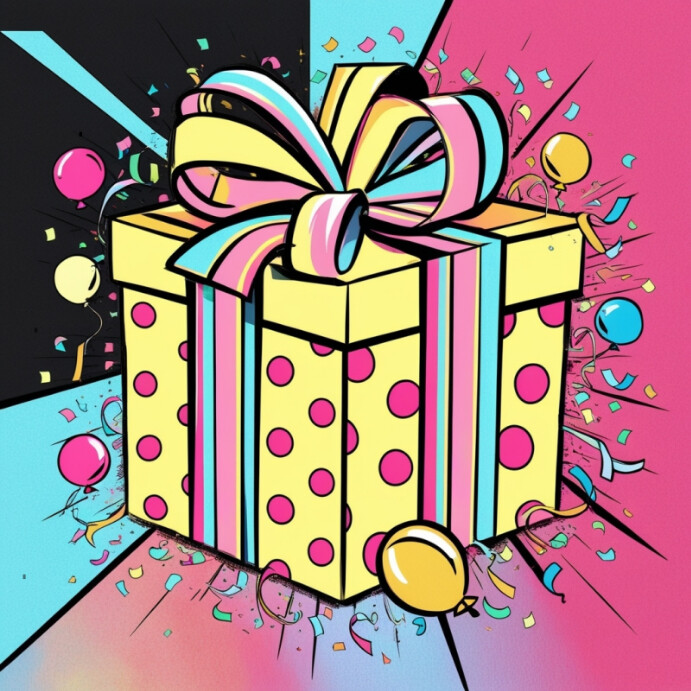 Pop art book Template | PosterMyWall