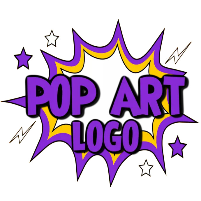 pop art logo Template | PosterMyWall