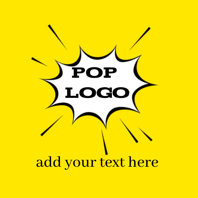 Plantilla de POP LOGO | PosterMyWall